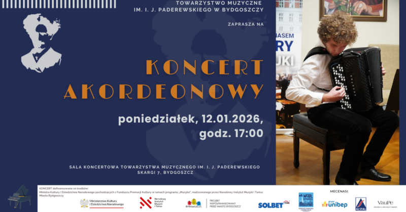 Koncert Akordeonowy - konkurspaderewskiego.pl